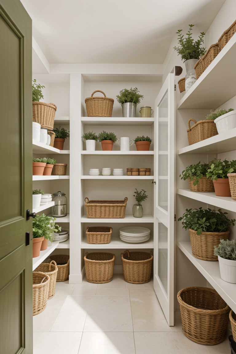 64 Unique Pantry Ideas: Curved, LED-Lit, And Ultramodern Design ...