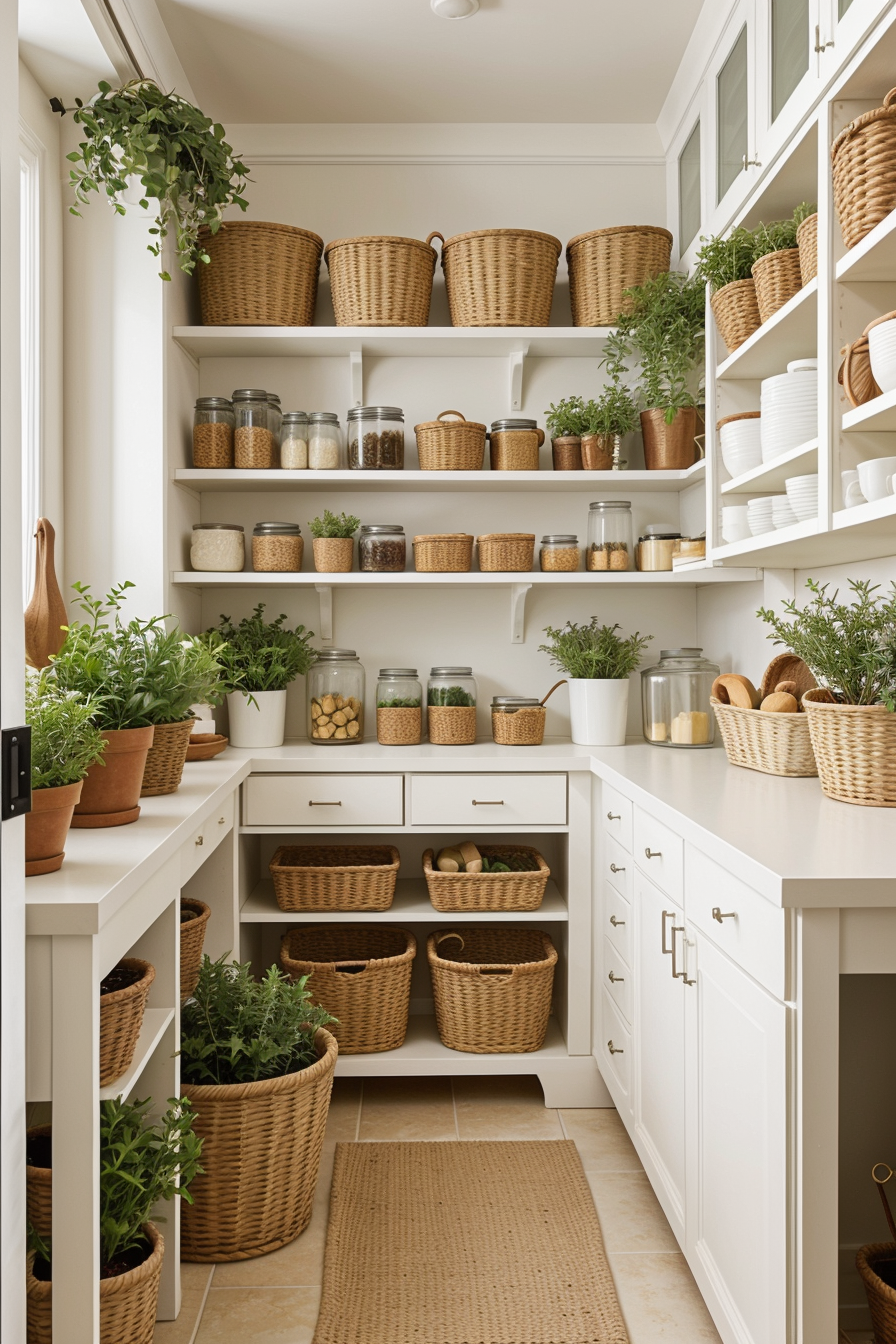 64 Unique Pantry Ideas: Curved, LED-Lit, And Ultramodern Design ...