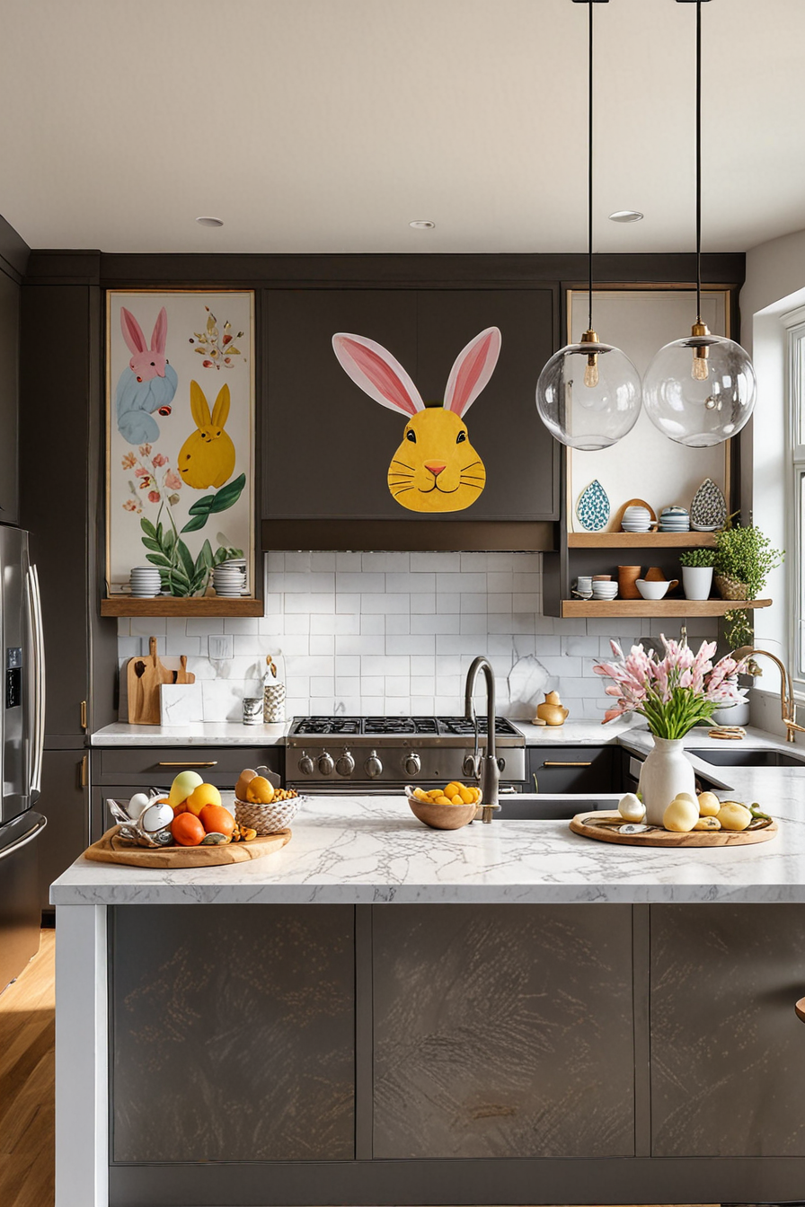 65 Easter Kitchen Island Decor 2025: Modern, Unique, And Exquisite ...