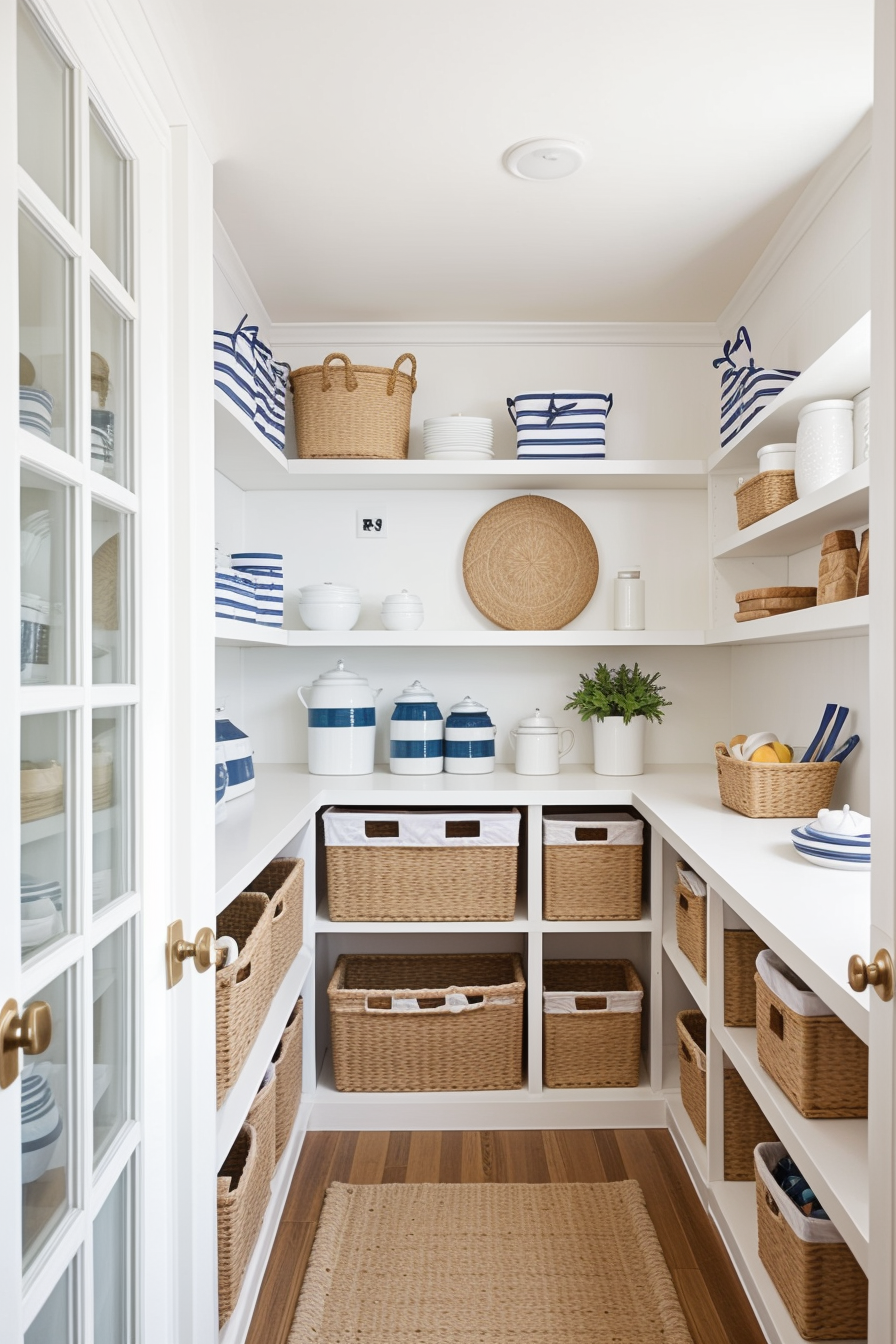 64 Unique Pantry Ideas: Curved, LED-Lit, And Ultramodern Design ...