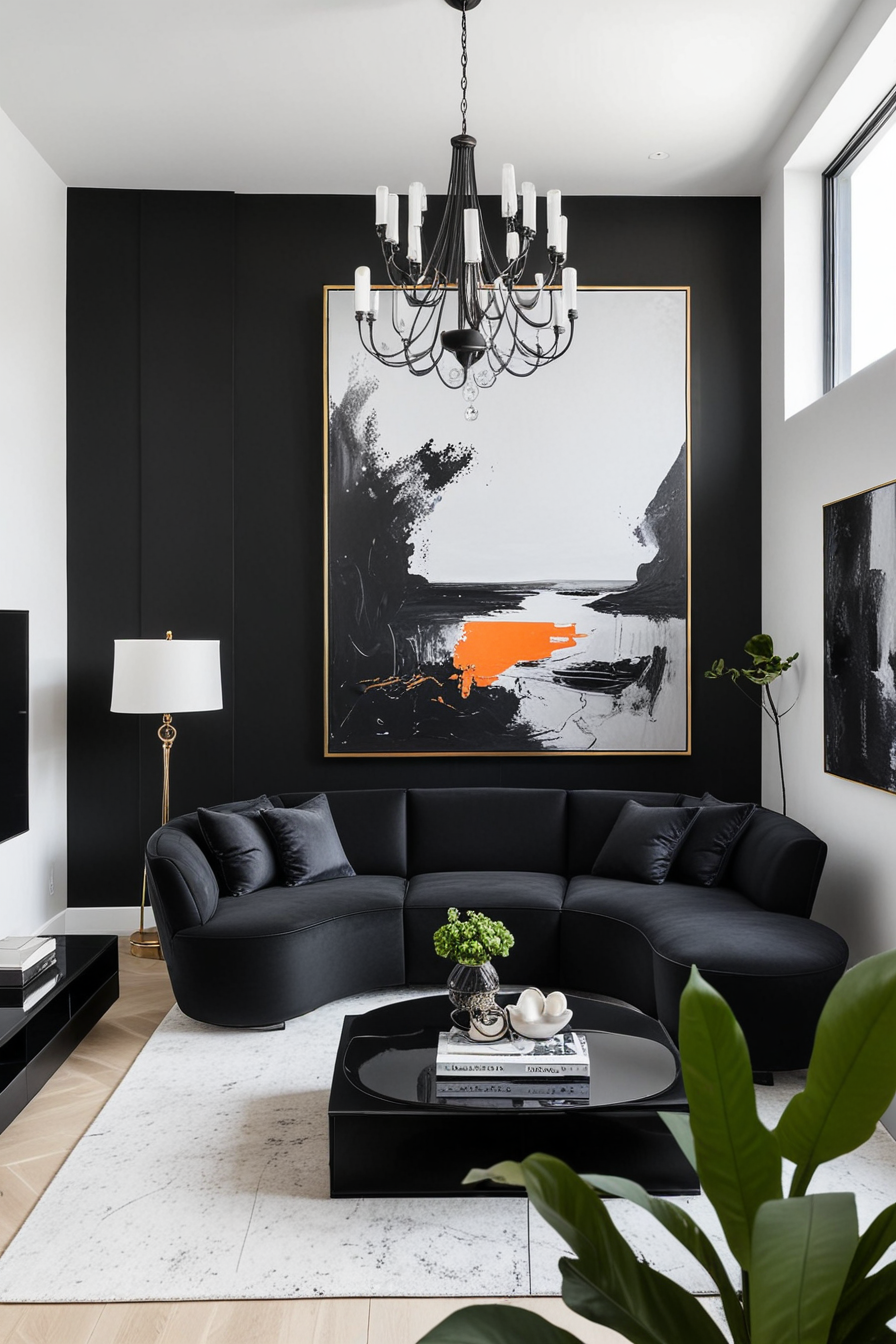 66 Black Small Living Room Ideas: Modern, Sophisticated, and Stylish ...