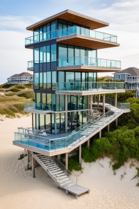65 Beach House Exterior Ideas: Modern, Unique, and Designer Coastal ...