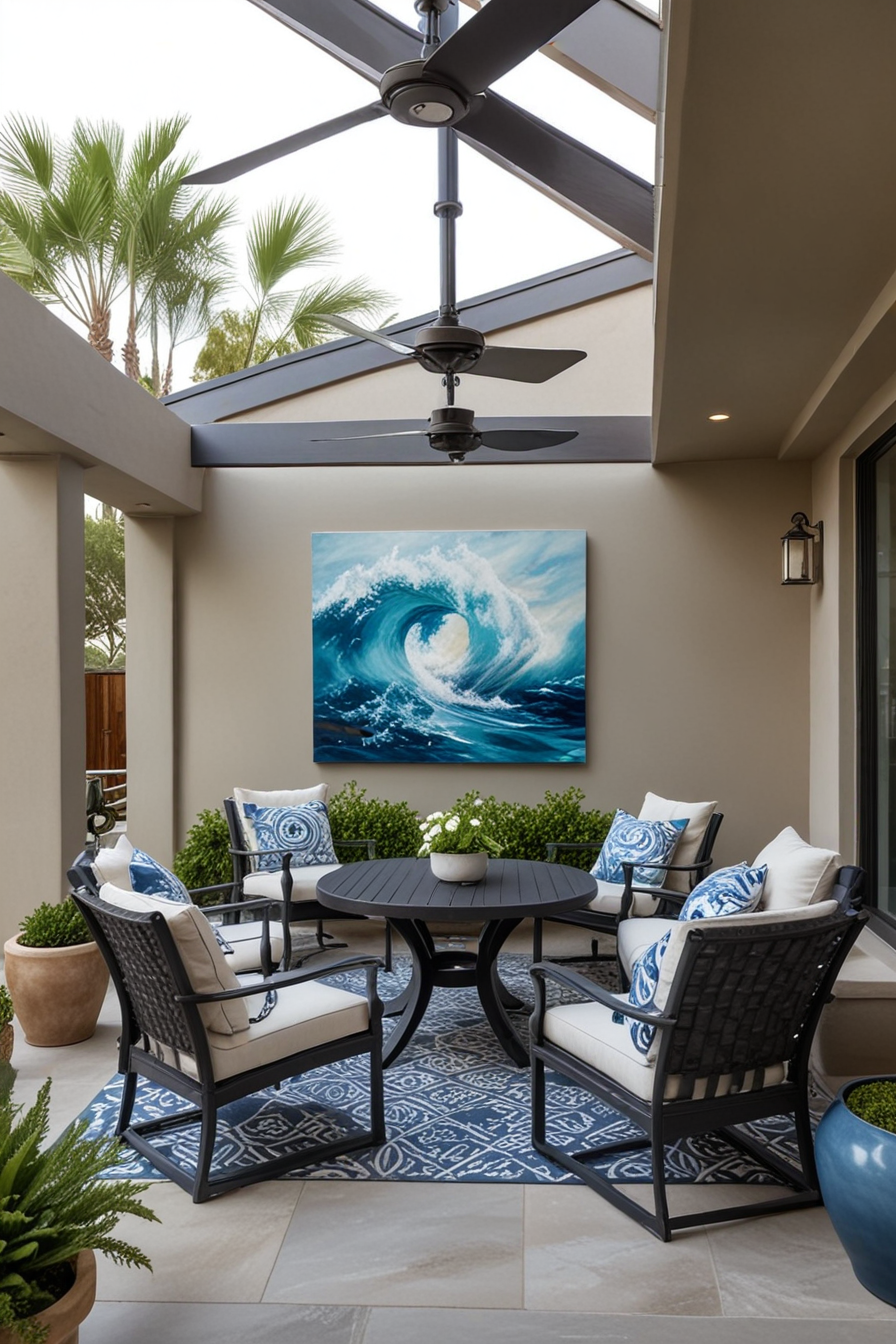 69 Patio In Coastal Style 2025: Modern Nautical Trends For Luxurious ...