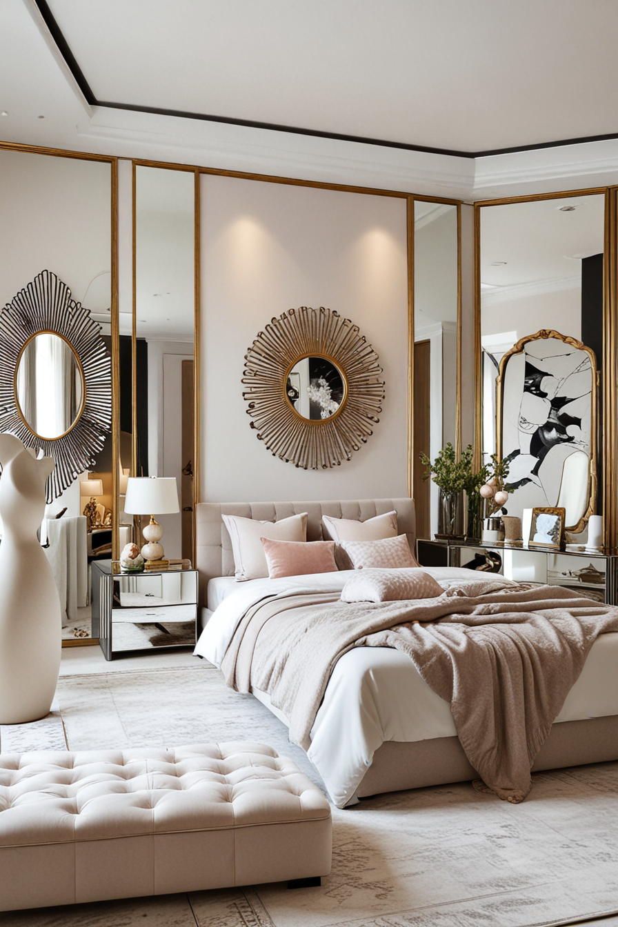 65 Modern Feminine Style Bedrooms: Innovative Design Ideas For ...