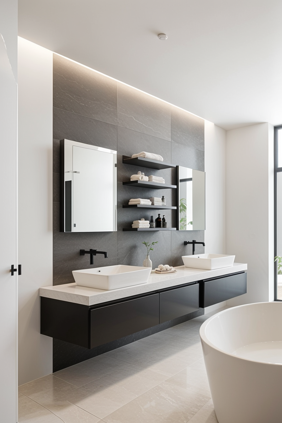 65 Innovative Bathroom Interior Designs To Elevate Your Modern Home