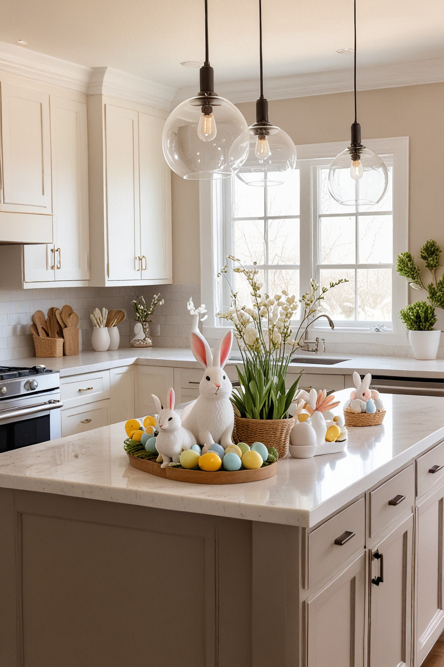 65 Easter Kitchen Island Decor 2025: Modern, Unique, And Exquisite ...
