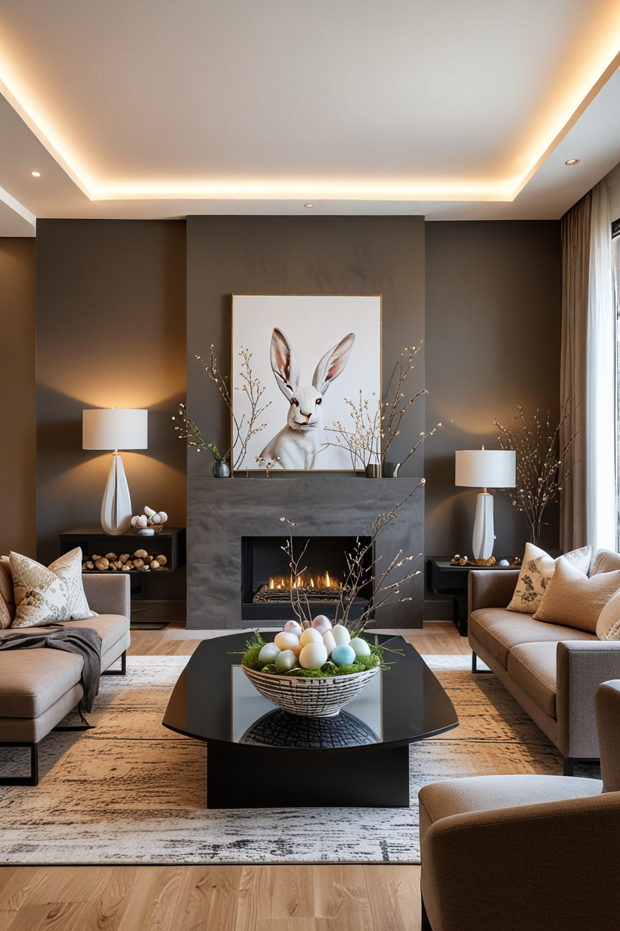 69 Easter Living Room Decor Trends For 2025: Modern, Unique And ...