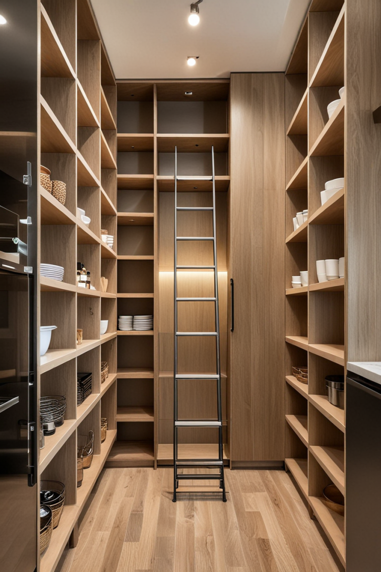 64 Unique Pantry Ideas: Curved, LED-Lit, And Ultramodern Design ...