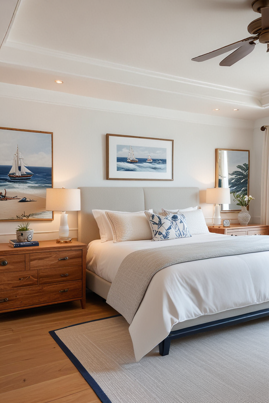 64 Coastal Bedrooms Of 2025: Modern Nautical Style And Innovative Design