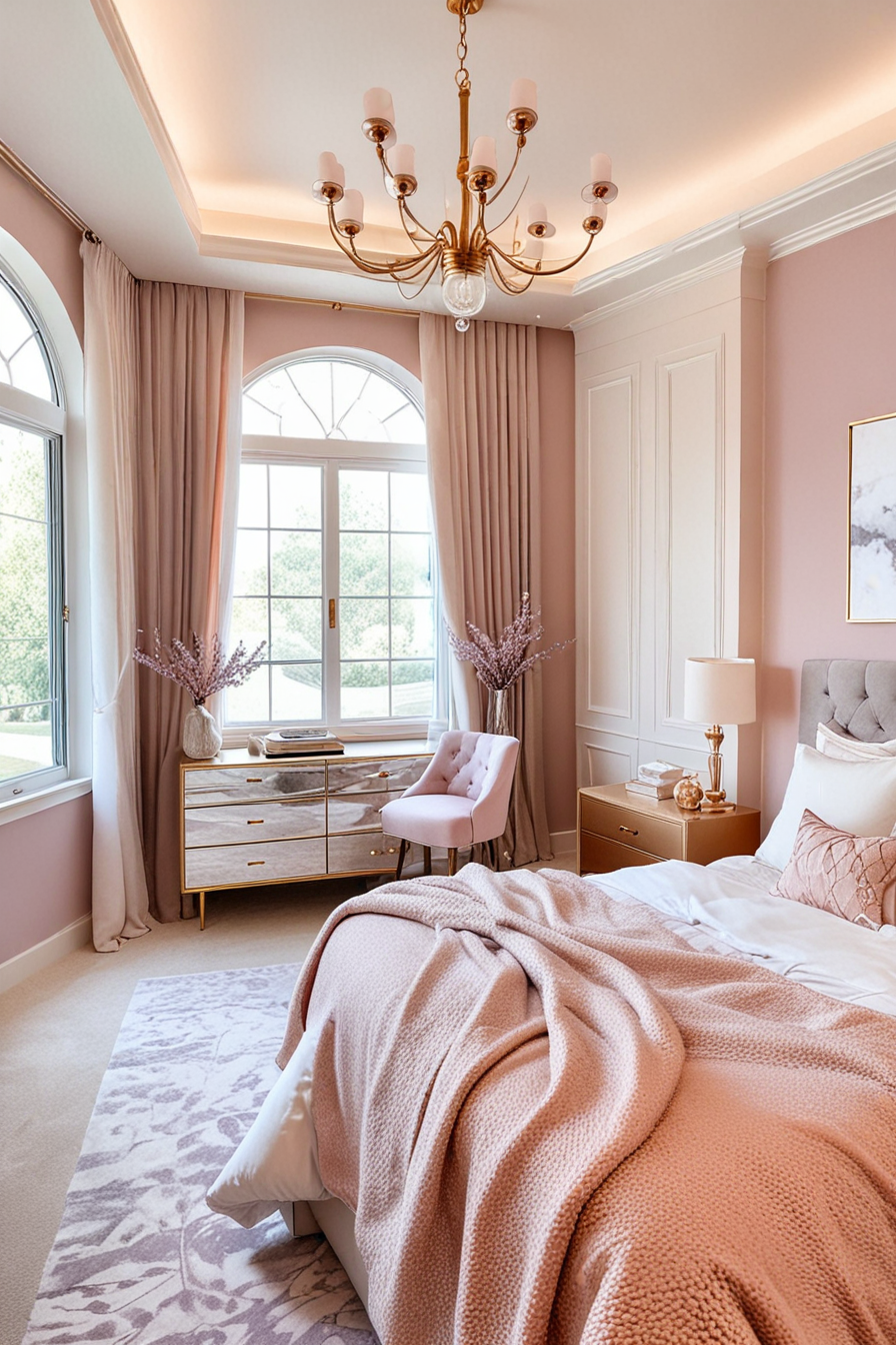 65 Modern Feminine Style Bedrooms: Innovative Design Ideas For ...