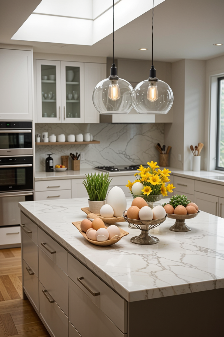 65 Easter Kitchen Island Decor 2025: Modern, Unique, And Exquisite ...