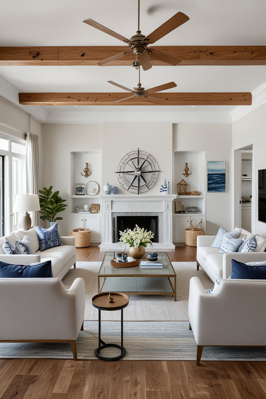 67 Living Rooms In Coastal Style 2025: Modern Nautical Trends For ...