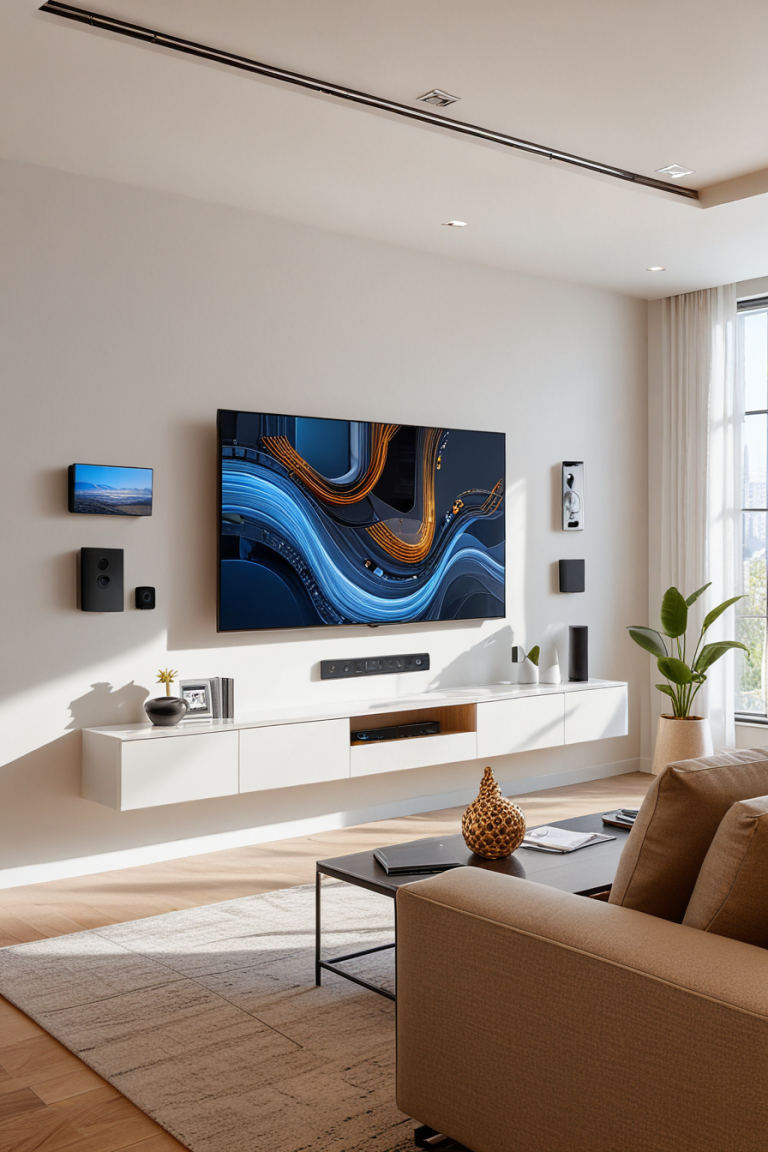 62 Modern Designs Of Media Walls: Innovative Trends In Contemporary ...