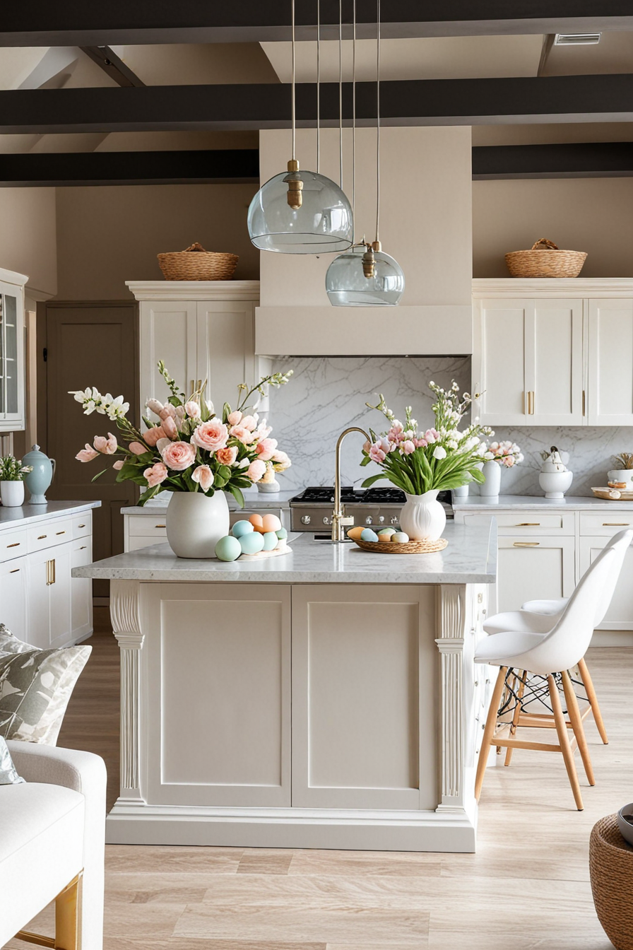 65 Easter Kitchen Island Decor 2025: Modern, Unique, And Exquisite ...