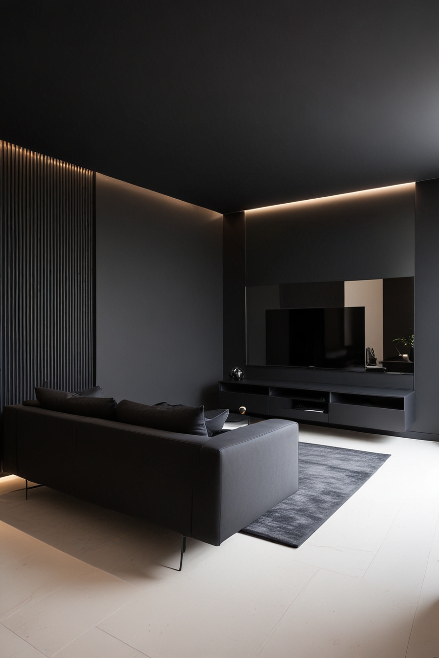 66 Black Small Living Room Ideas: Modern, Sophisticated, and Stylish ...