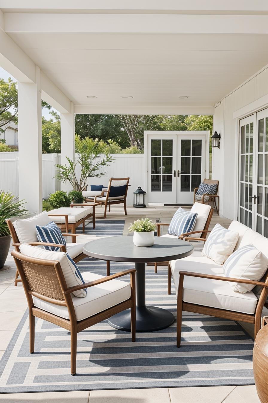 69 Patio In Coastal Style 2025: Modern Nautical Trends For Luxurious ...