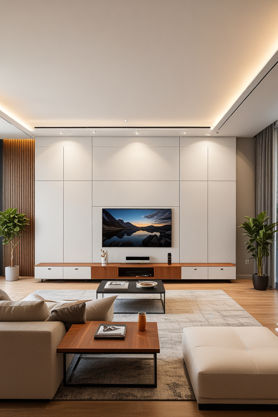 62 Modern Designs Of Media Walls: Innovative Trends In Contemporary ...