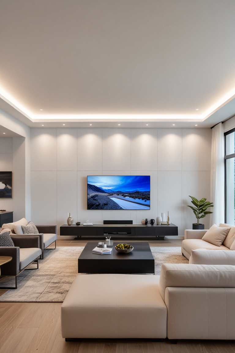 62 Modern Designs Of Media Walls: Innovative Trends In Contemporary ...