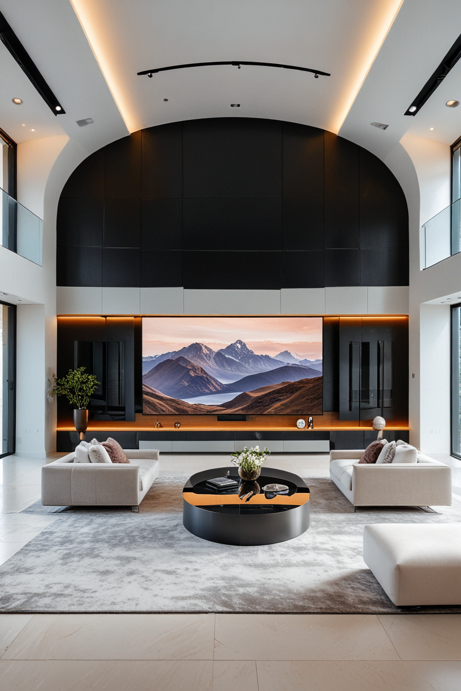 62 Modern Designs Of Media Walls: Innovative Trends In Contemporary ...