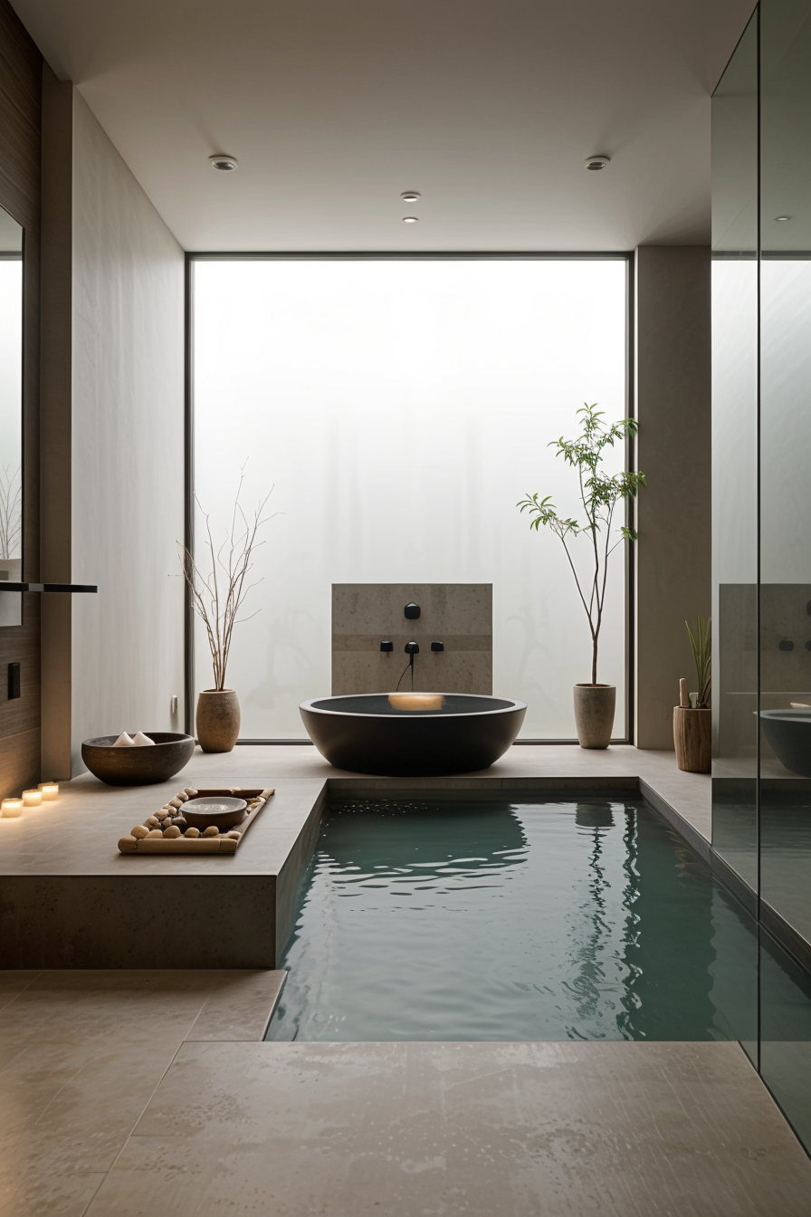 64 Zen-Style Bathrooms: A Journey Into Tranquil Design