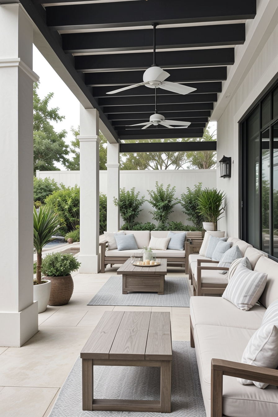 69 Patio In Coastal Style 2025: Modern Nautical Trends For Luxurious ...