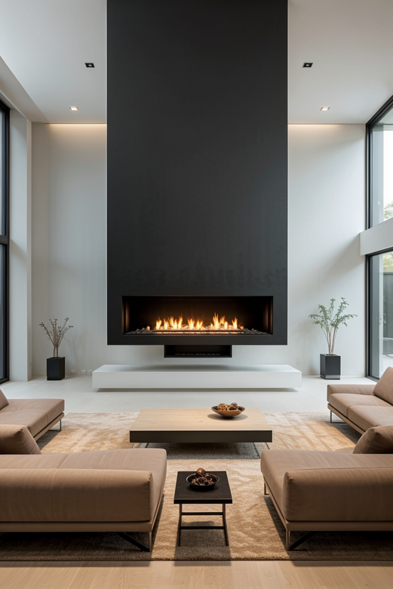66 Modern Fireplace Ideas: Elevate Your Home’s Style And Warmth