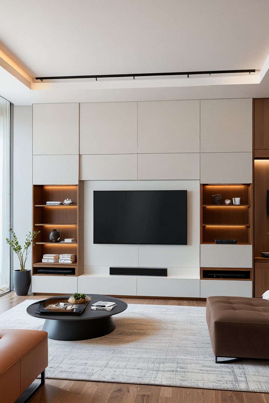 62 Modern Designs Of Media Walls: Innovative Trends In Contemporary ...