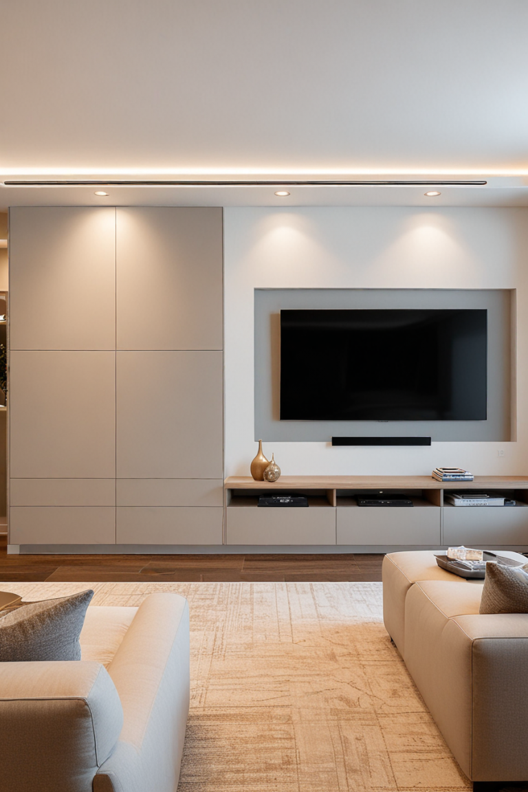 62 Modern Designs Of Media Walls: Innovative Trends In Contemporary ...