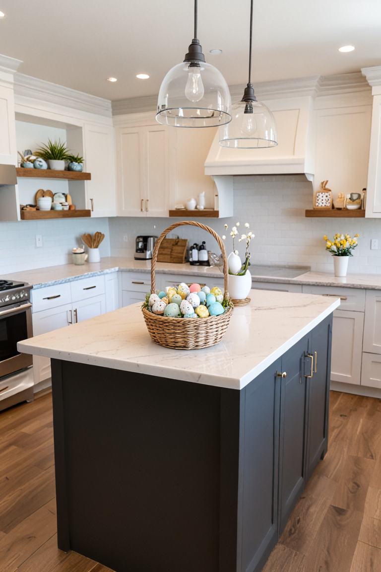 65 Easter Kitchen Island Decor 2025: Modern, Unique, And Exquisite ...