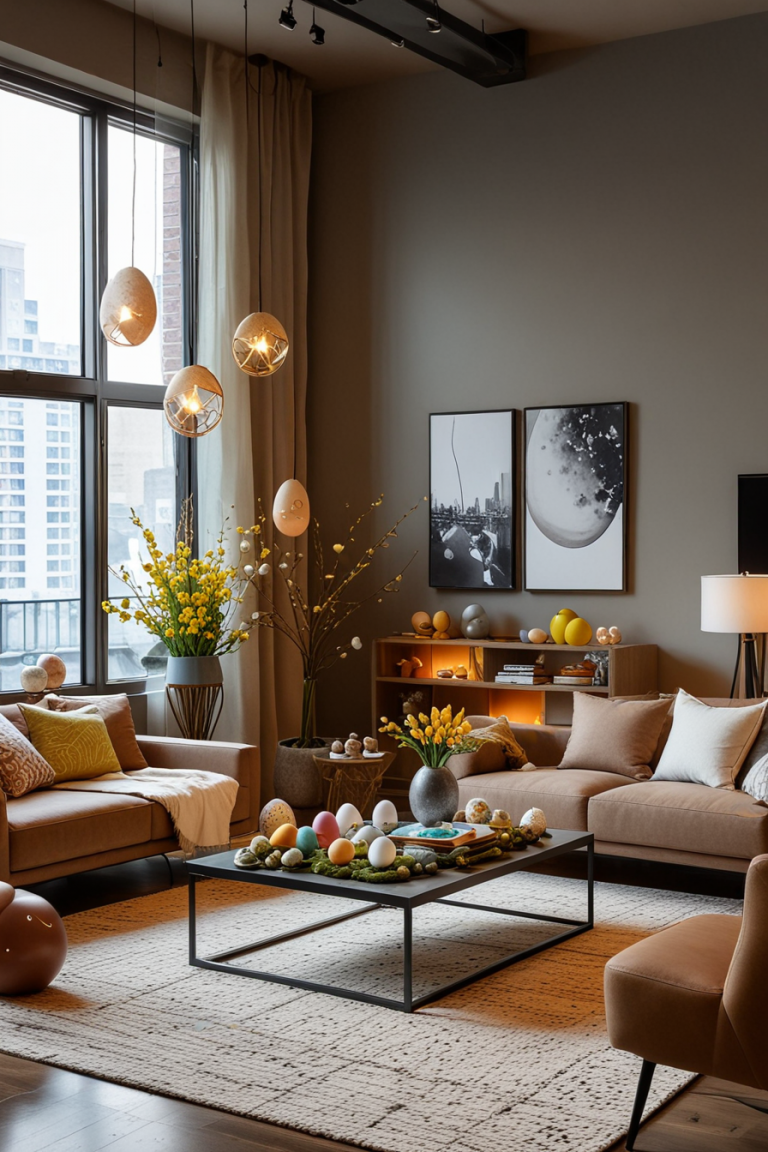 69 Easter Living Room Decor Trends For 2025: Modern, Unique And ...