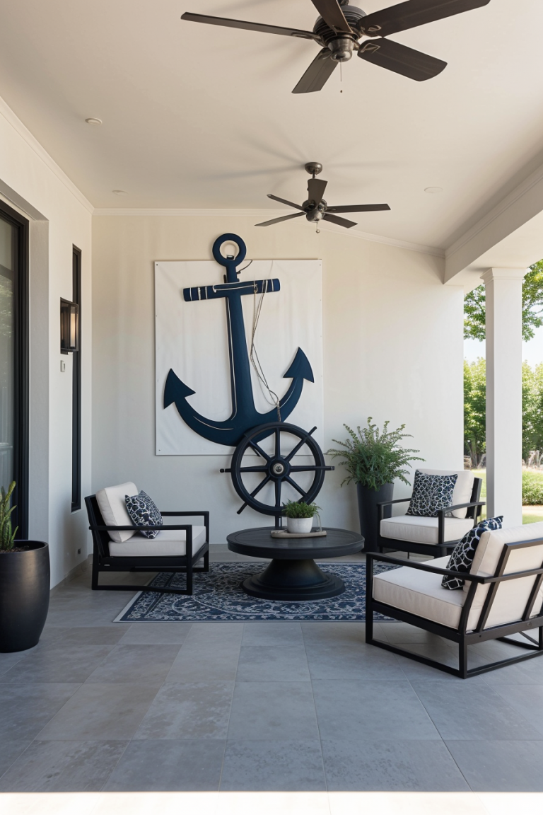 69 Patio In Coastal Style 2025: Modern Nautical Trends For Luxurious ...