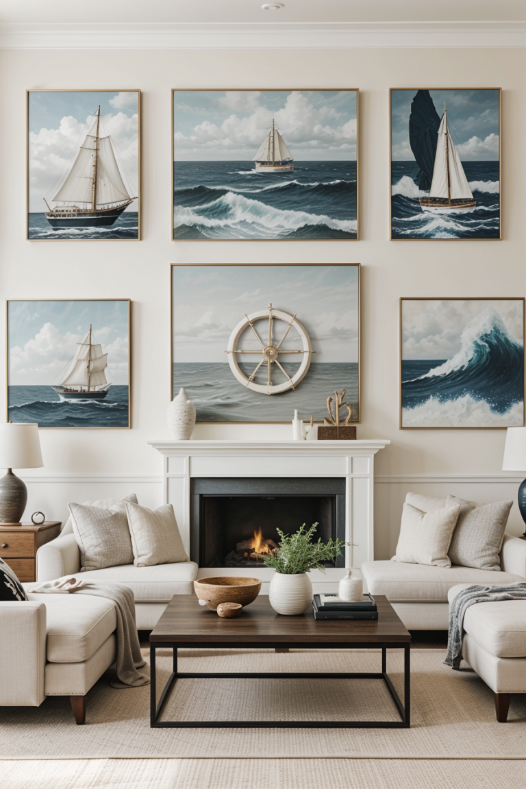 67 Living Rooms In Coastal Style 2025: Modern Nautical Trends For ...
