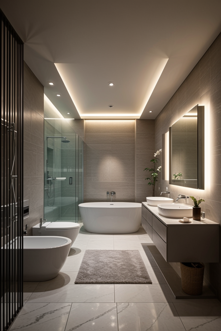 65 Innovative Bathroom Interior Designs To Elevate Your Modern Home