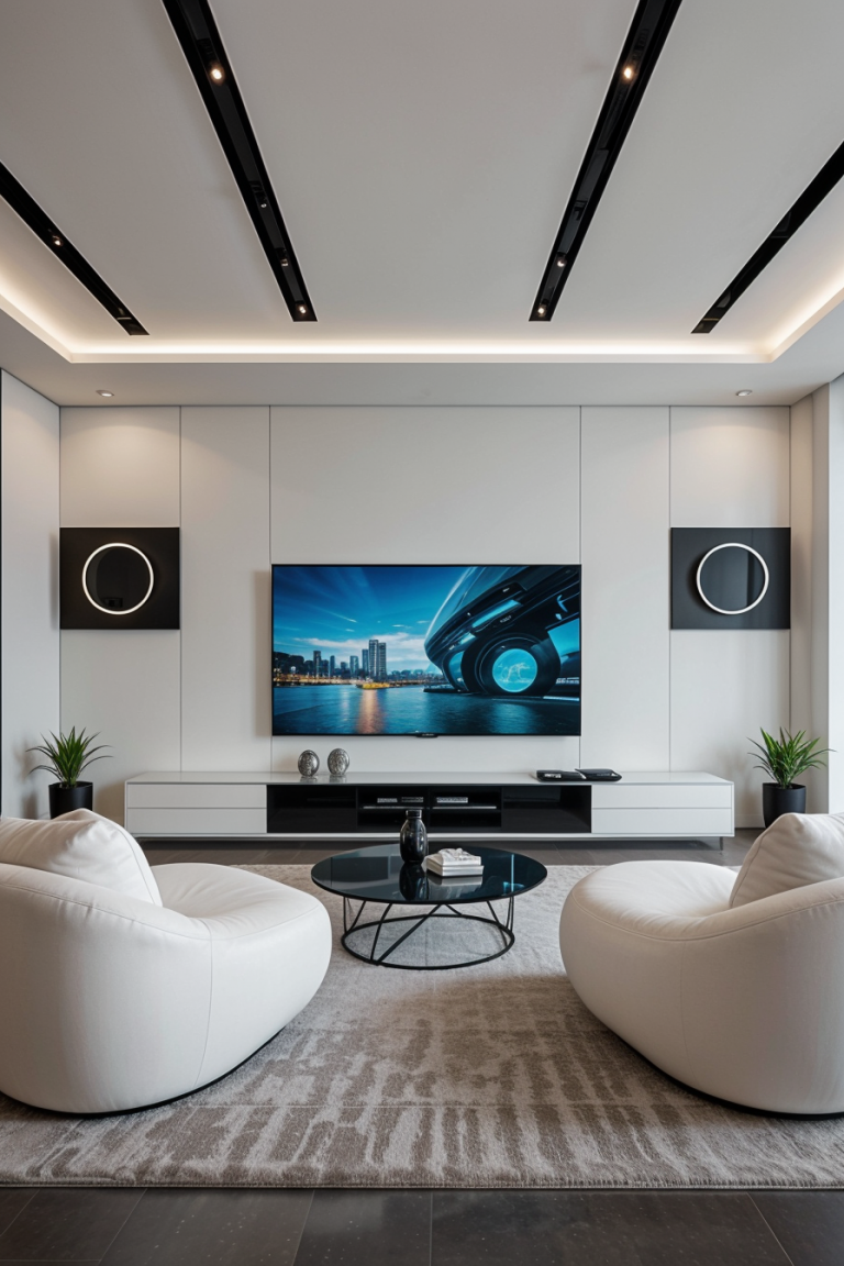 62 Modern Designs Of Media Walls: Innovative Trends In Contemporary ...