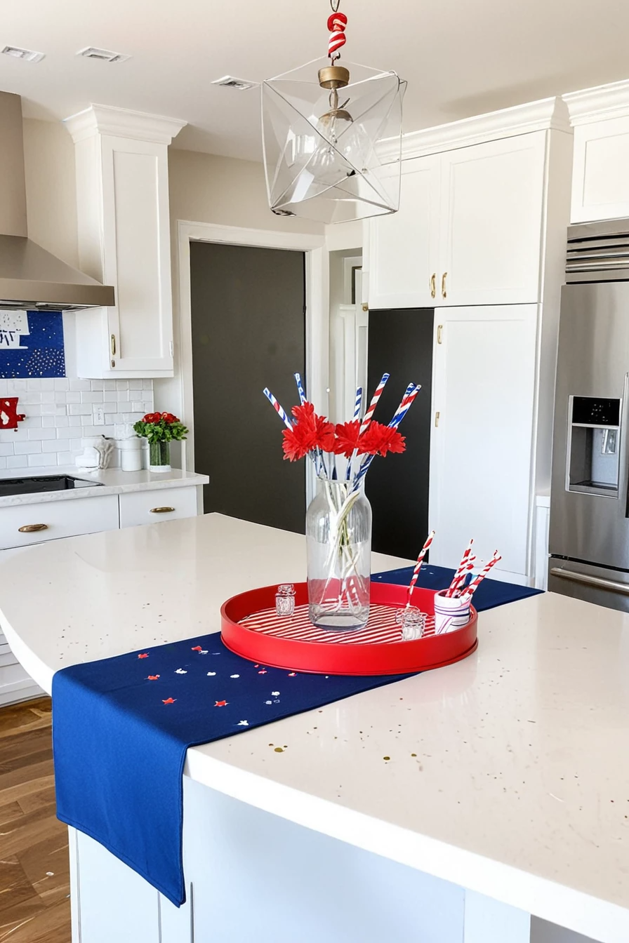 66 Stylish 4th of July Kitchen Decor Ideas to Celebrate in Patriotic Style