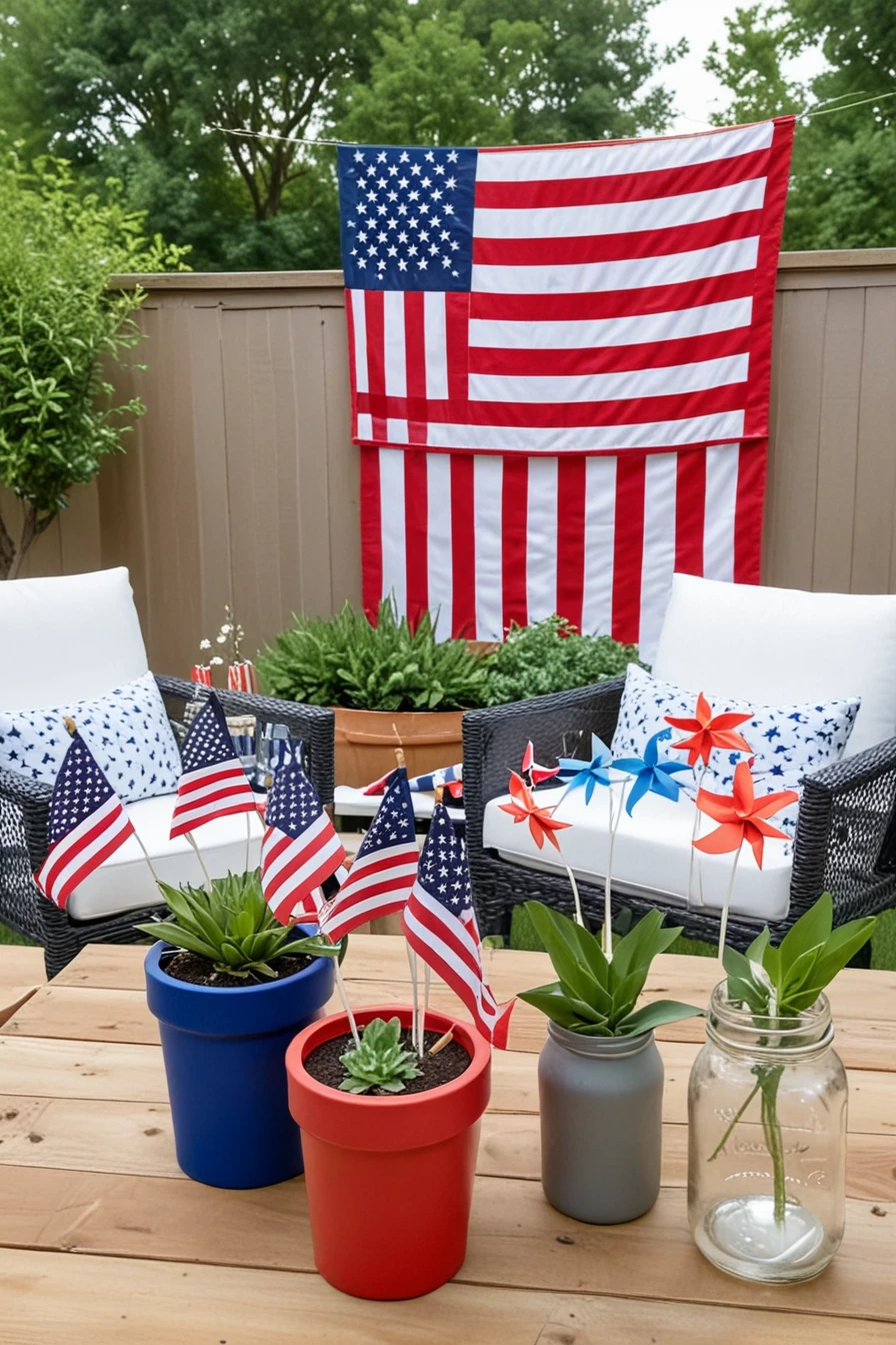 62 Backyard Decorated Ideas for the 4th of July to Celebrate in Style