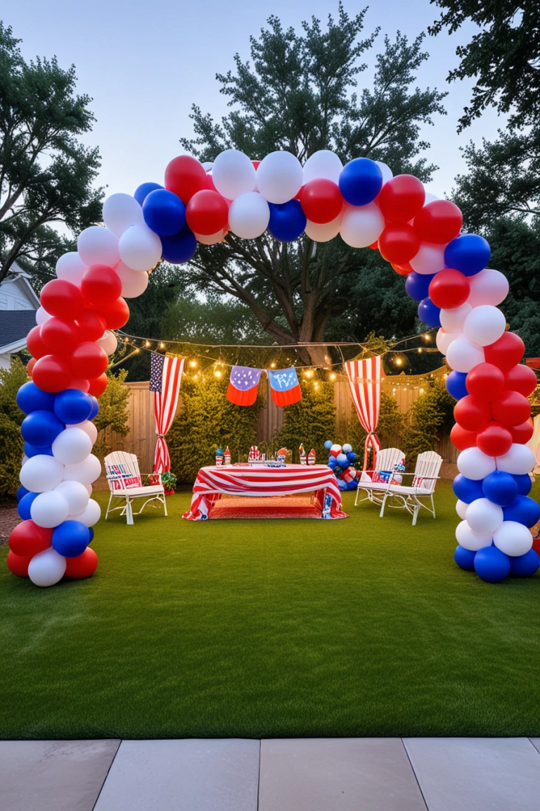 61 Outdoor 4th of July Decor Ideas to Celebrate in Style