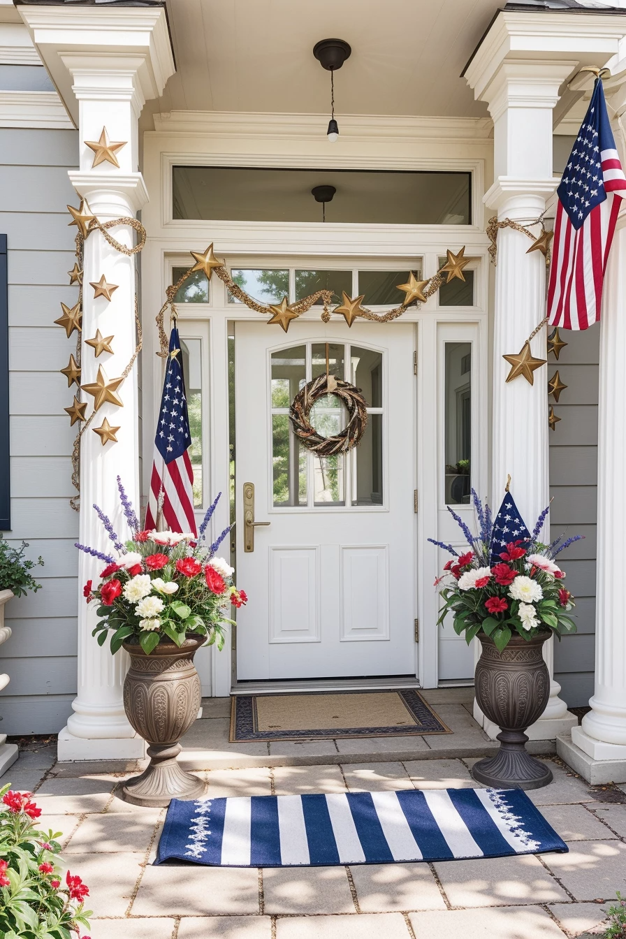 60 Best 4th Of July Home Exterior Ideas To Celebrate Independence Day ...