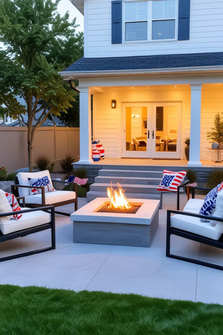 61 Front Yard Decor Ideas for the 4th of July to Celebrate in Style