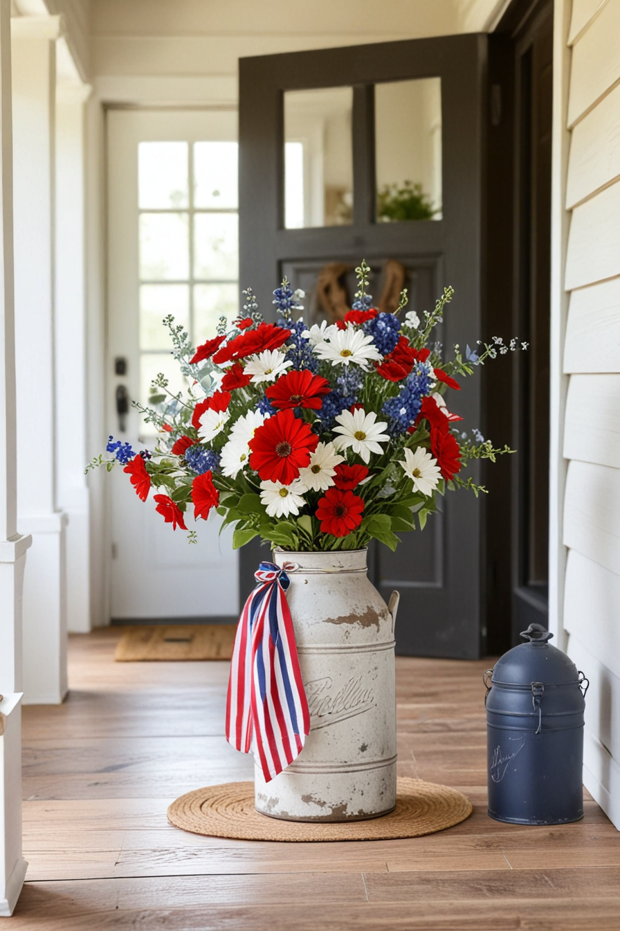 63 Rustic 4th Of July Decorations For A Stylish And Patriotic Celebration