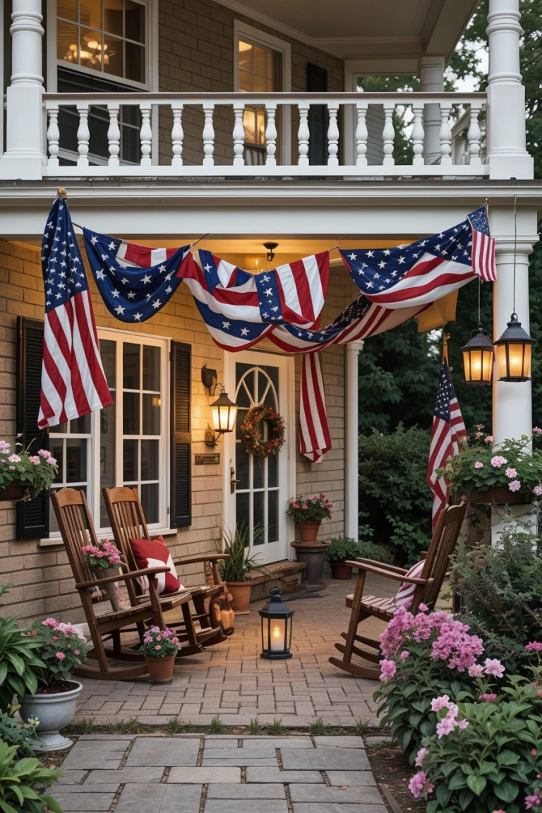 61 Best American Flag Home Decor Ideas For The 4th Of July