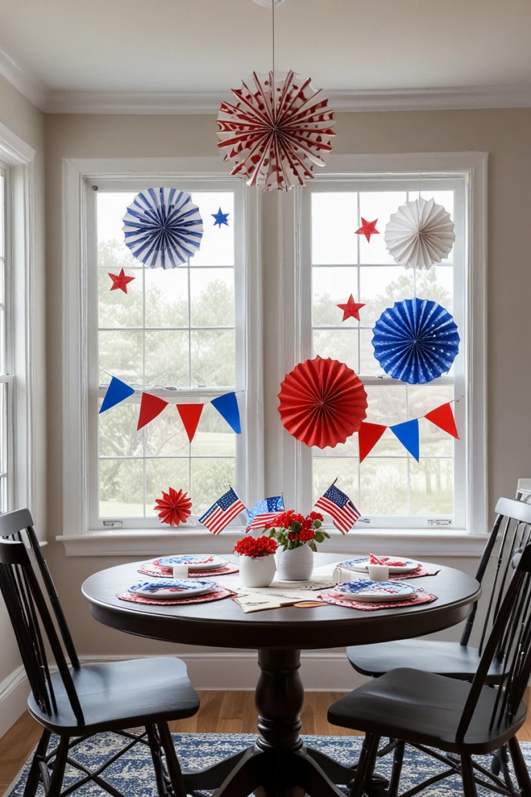 63 Simple Decorating Ideas For The 4th Of July To Make Your Home Festive