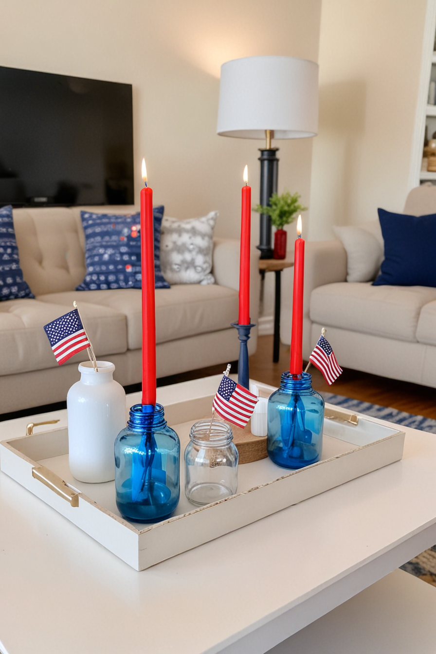 61 Themed Living Room Decor Ideas for the 4th of July
