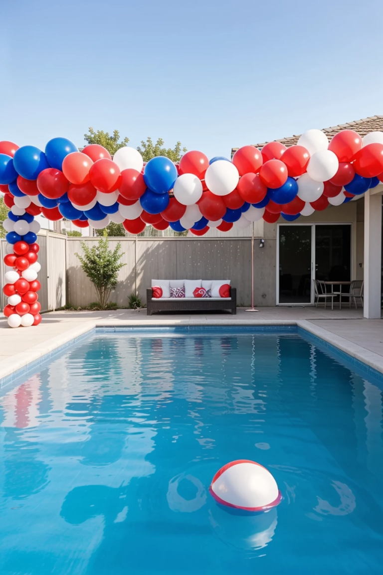 60 Best 4th of July Pool Party Decor Ideas for a Festive Backyard ...