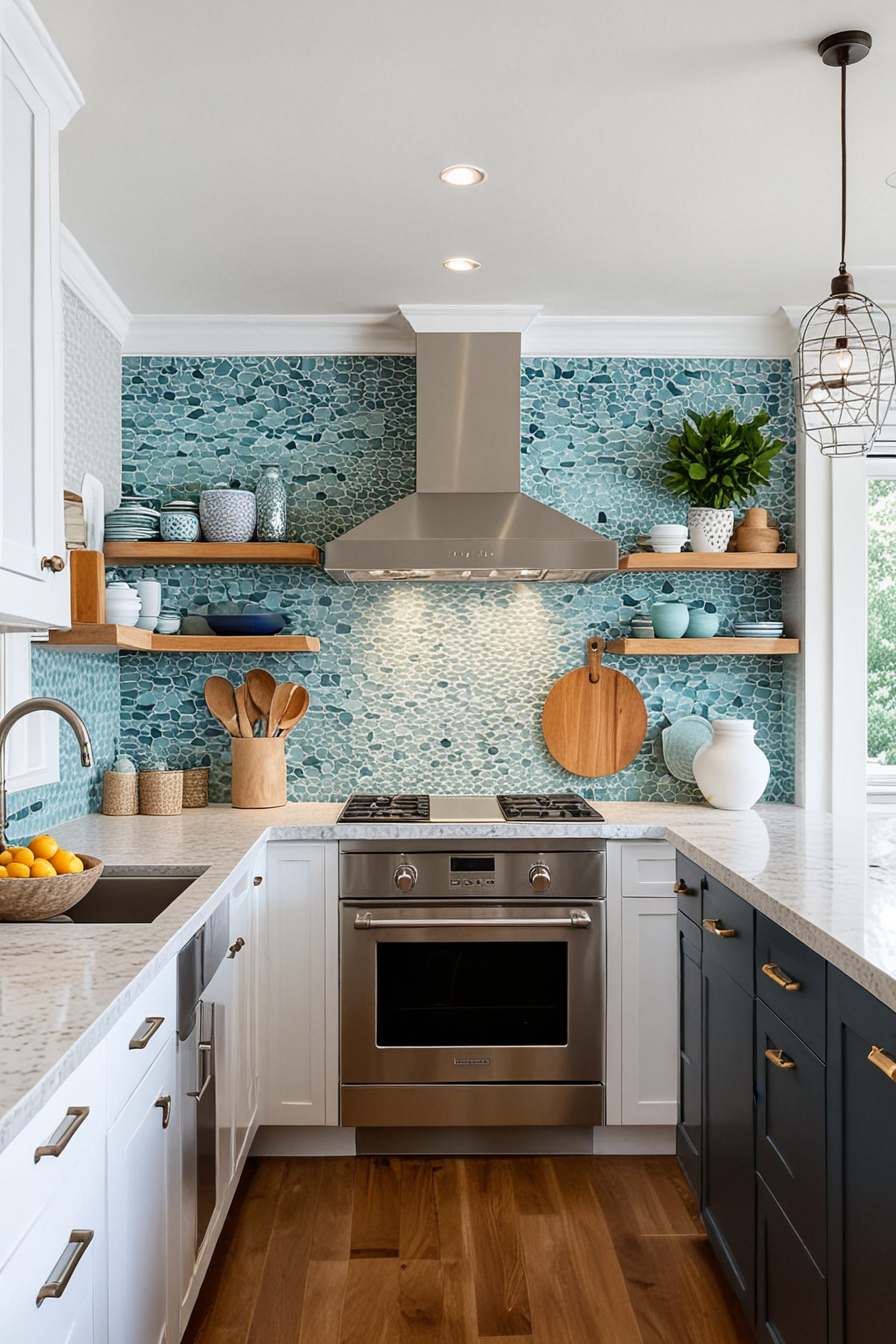 64 Coastal Kitchen Decorations That Transform Your Nautical Home