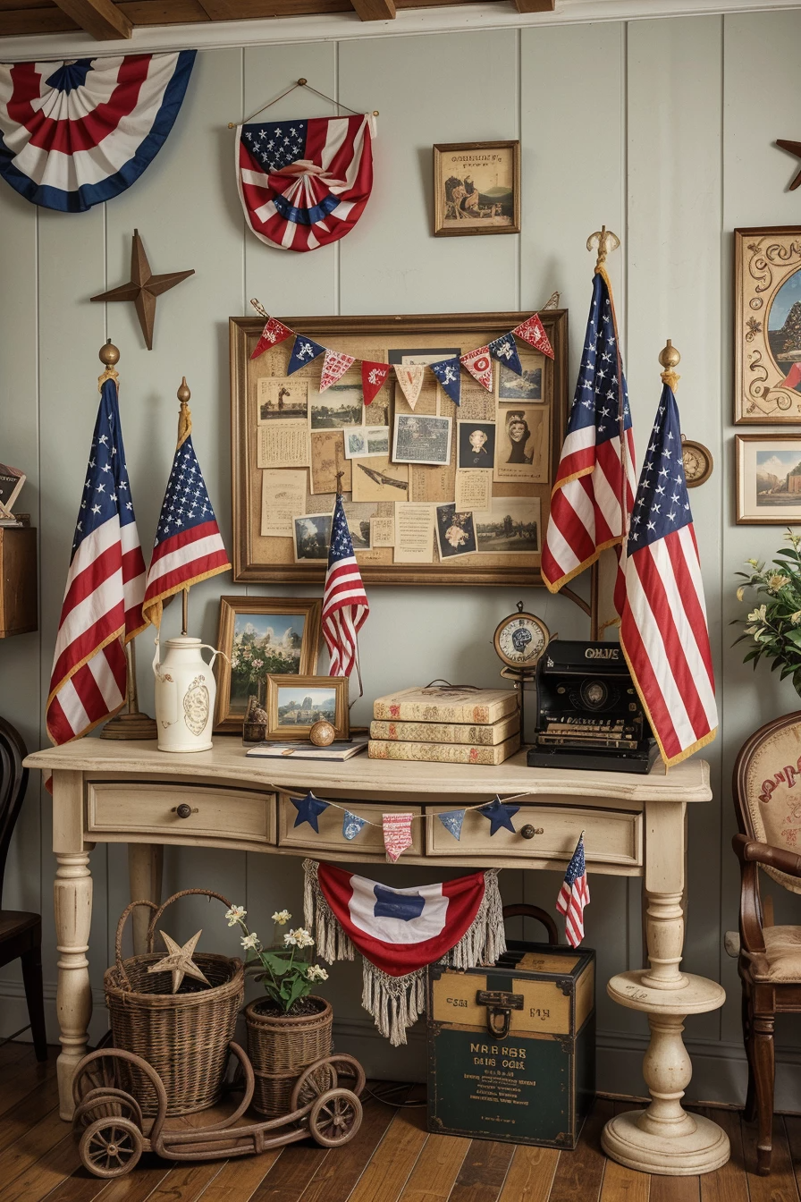 64 Best 4th Of July Console Table Decorations To Celebrate In Style