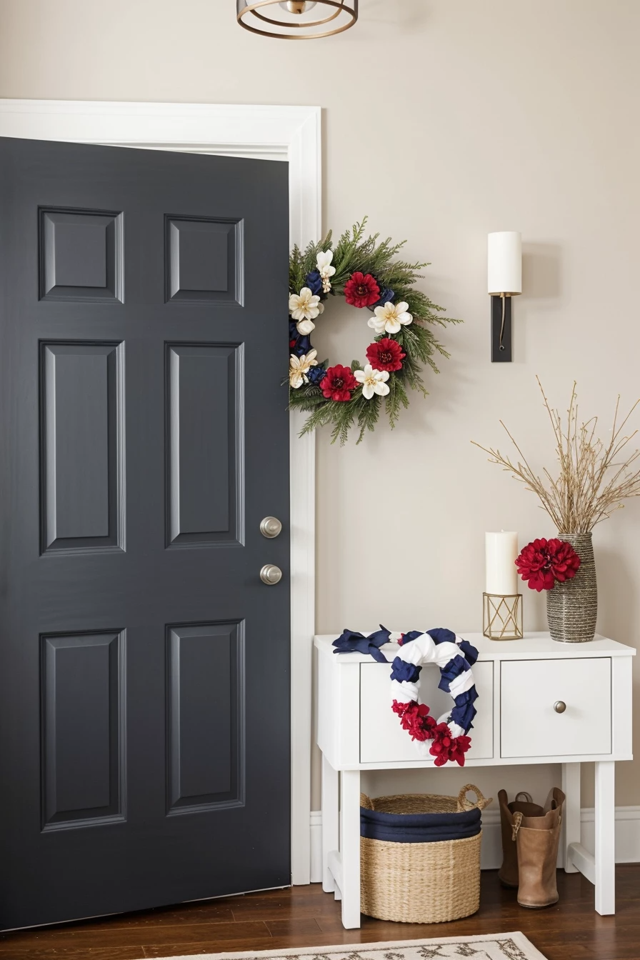 64 Modern 4th Of July Entryway Ideas For A Stylish And Patriotic Welcome