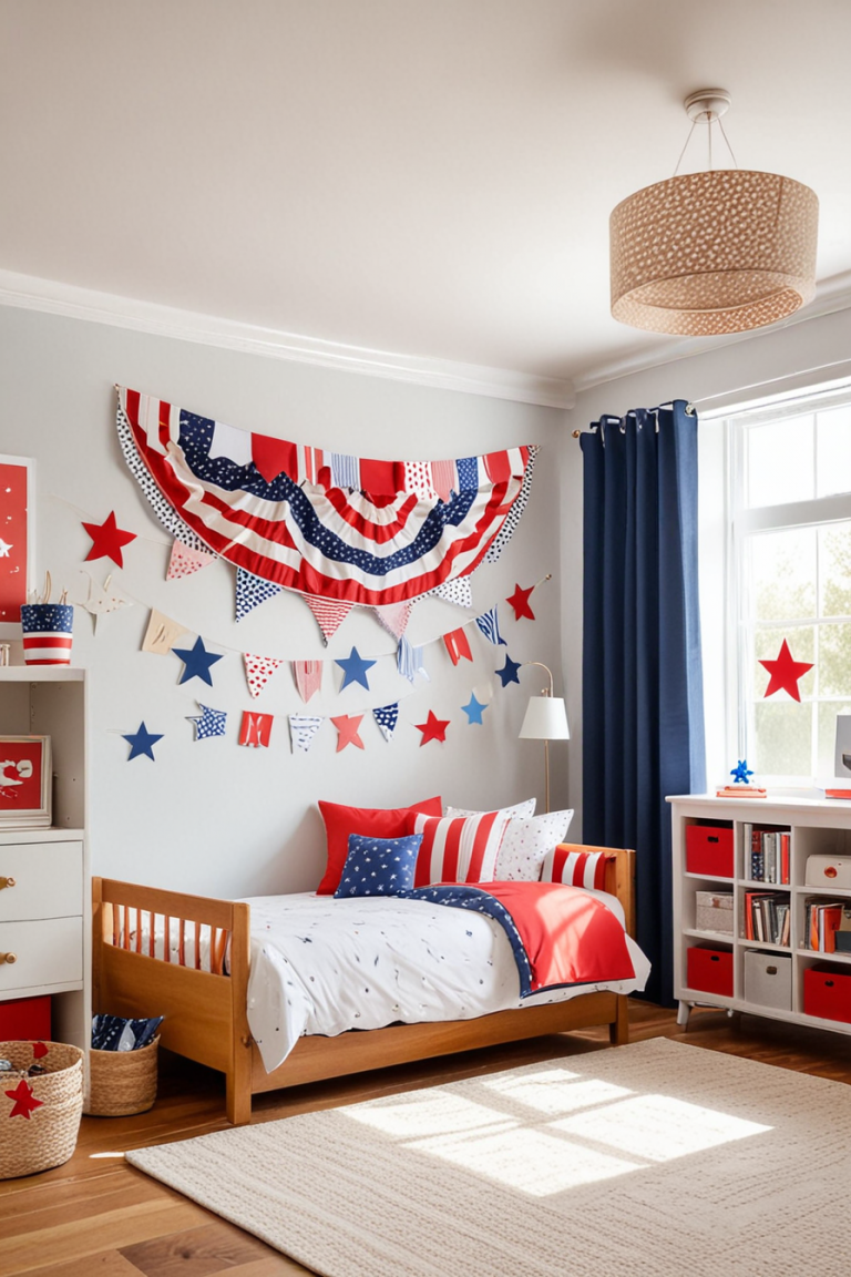 64 4th of July Kids' Room Decorations to Celebrate Independence Day in ...