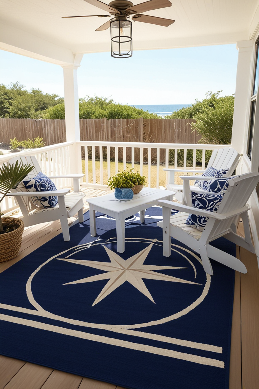 66 Coastal Porch Decorations For A Stylish Nautical Outdoor Space