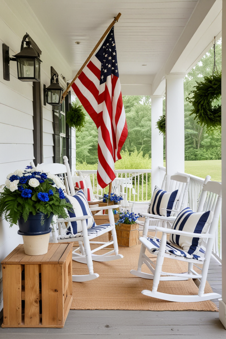 63 Rustic 4th Of July Decorations For A Stylish And Patriotic Celebration